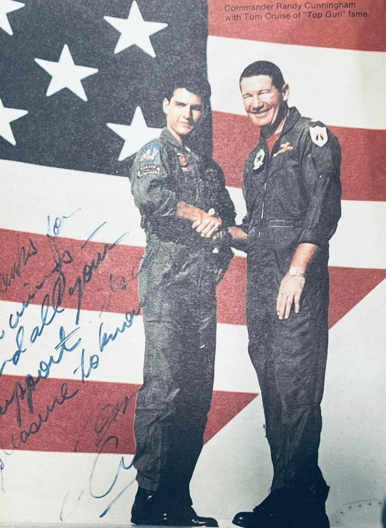 Photos of Duke Cunningham Over the Years – American Fighter Aces