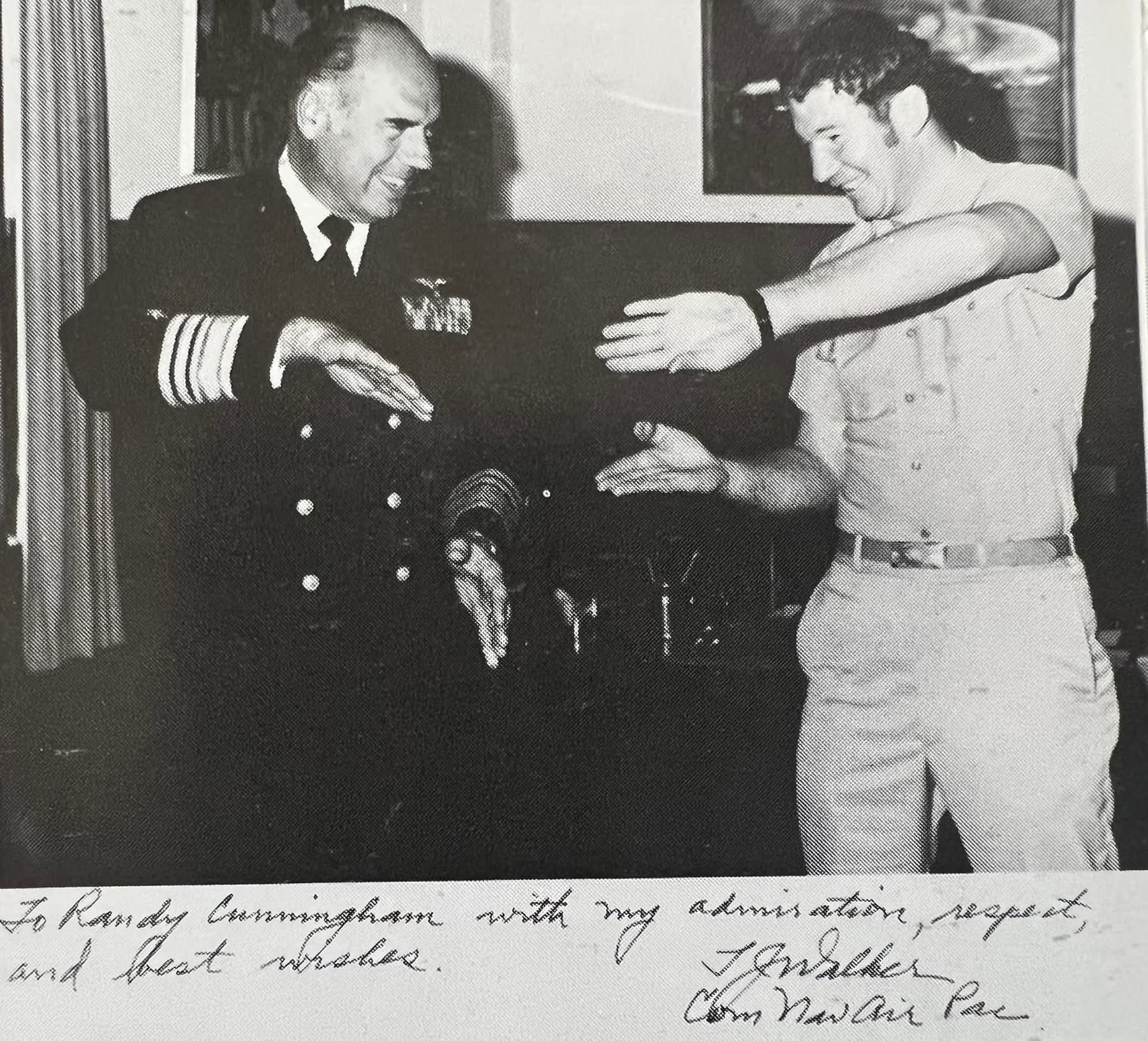 Photos of Duke Cunningham Over the Years – American Fighter Aces